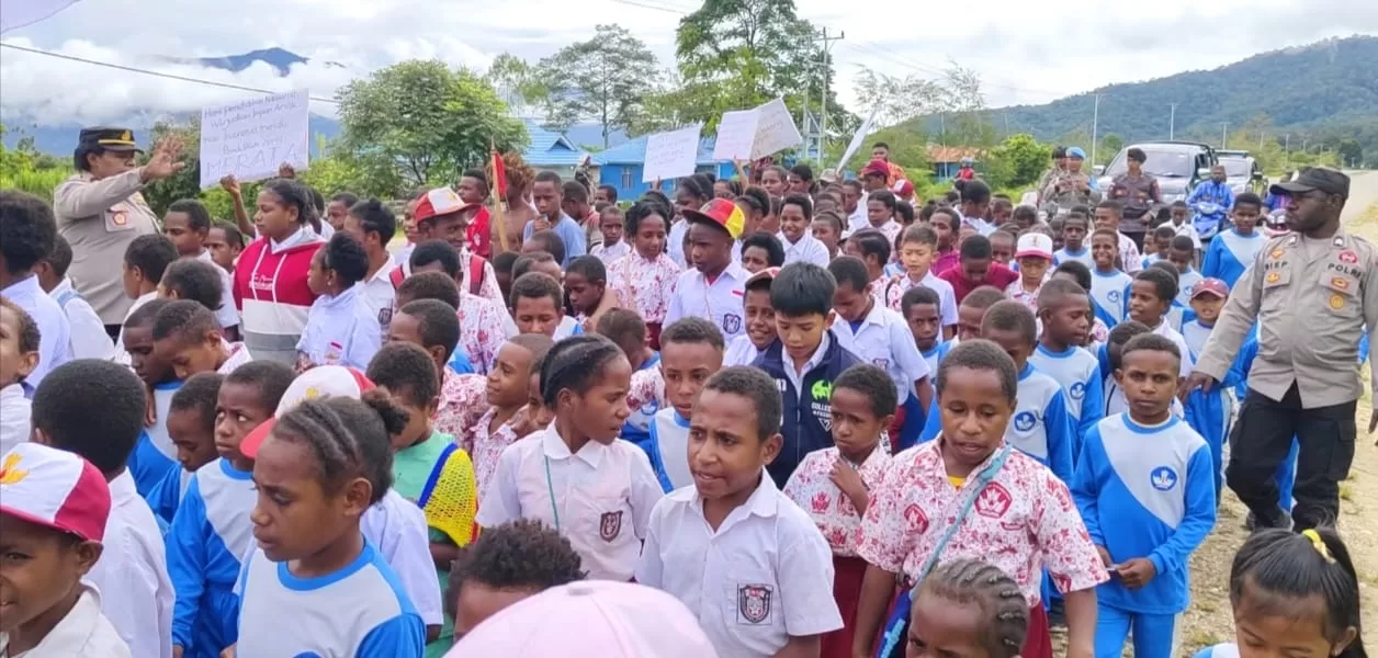 Peringati Hardiknas, Ratusan Siswa/i SD YPPGI Ikut Jalan Santai dan ...