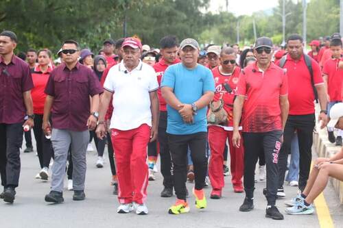 BTM-CK Jalan Santai, Penjual Cilok: Saya Grogi Biasa Anak Sekolah, Kali ...